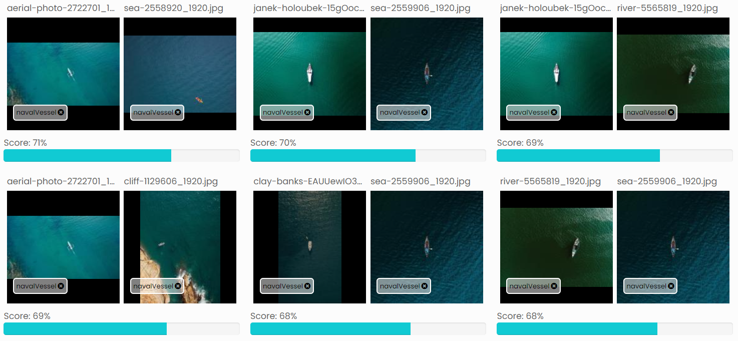 Image similarity search using SentiSight.ai